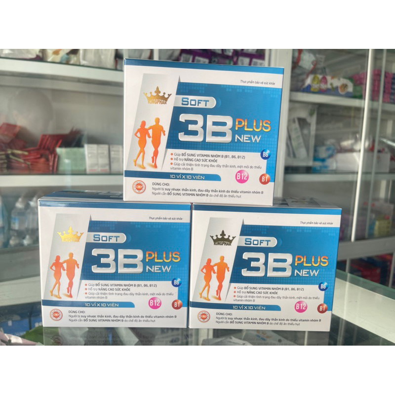 VITAMIN 3B plus new Kingphar (Hộp 100 viên ) | Shopee Việt Nam