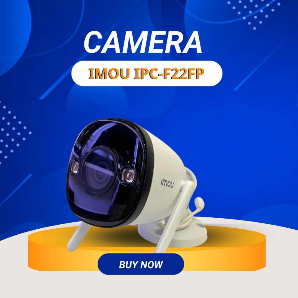 Camera IP Wifi ngoài trời IMOU F22FP | Shopee Việt Nam
