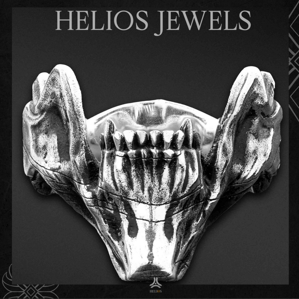 Nhẫn Bạc S925 Dracula Ring Helios Silver Original | Shopee Việt Nam