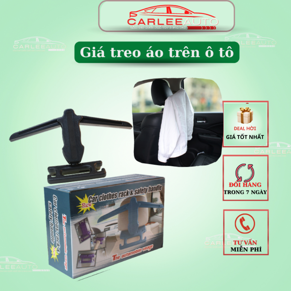 Mắc treo áo vest trên ô tô, mắc treo áo chống nhăn gọn gàng | Shopee ...