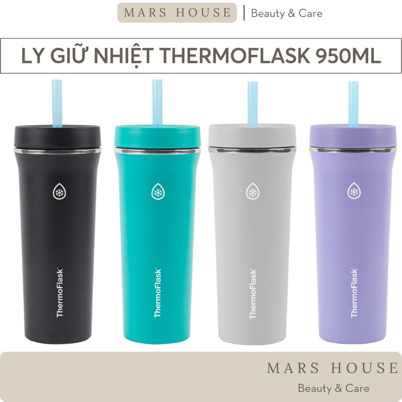 Ly giữ nhiệt ThermoFlask 950ml giữ lạnh 24h có tay cầm - Mỹ | Shopee Việt Nam