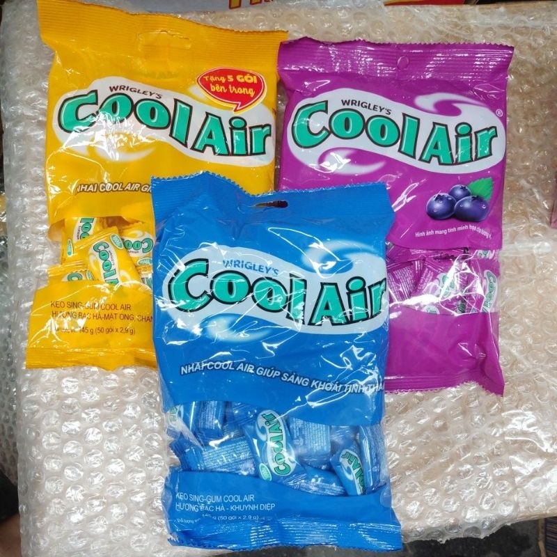 Kẹo cao su Cool air Hương Bạc Hà - Khuynh Diệp Gói 145g/319g | Shopee ...