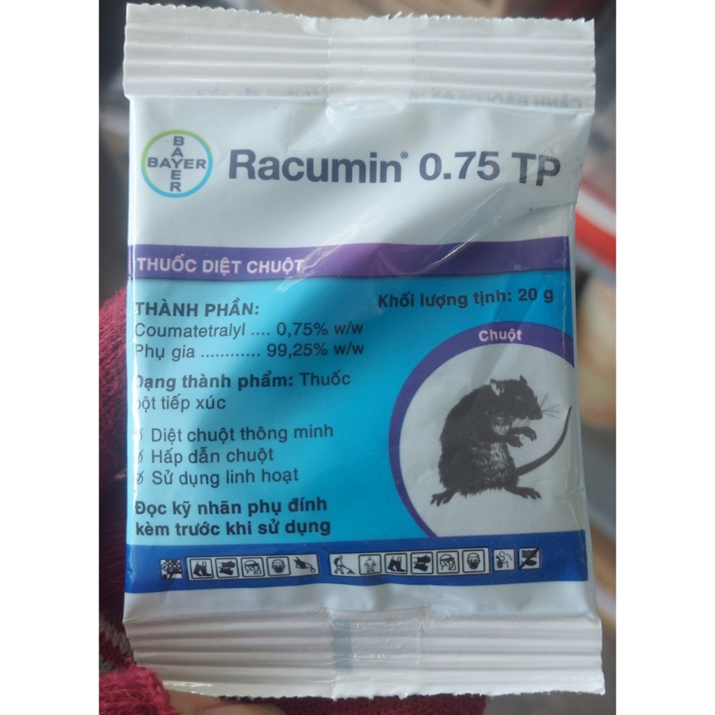 Thuốc diệt chuột Racumin® 0.75 TP (20g) | Shopee Việt Nam