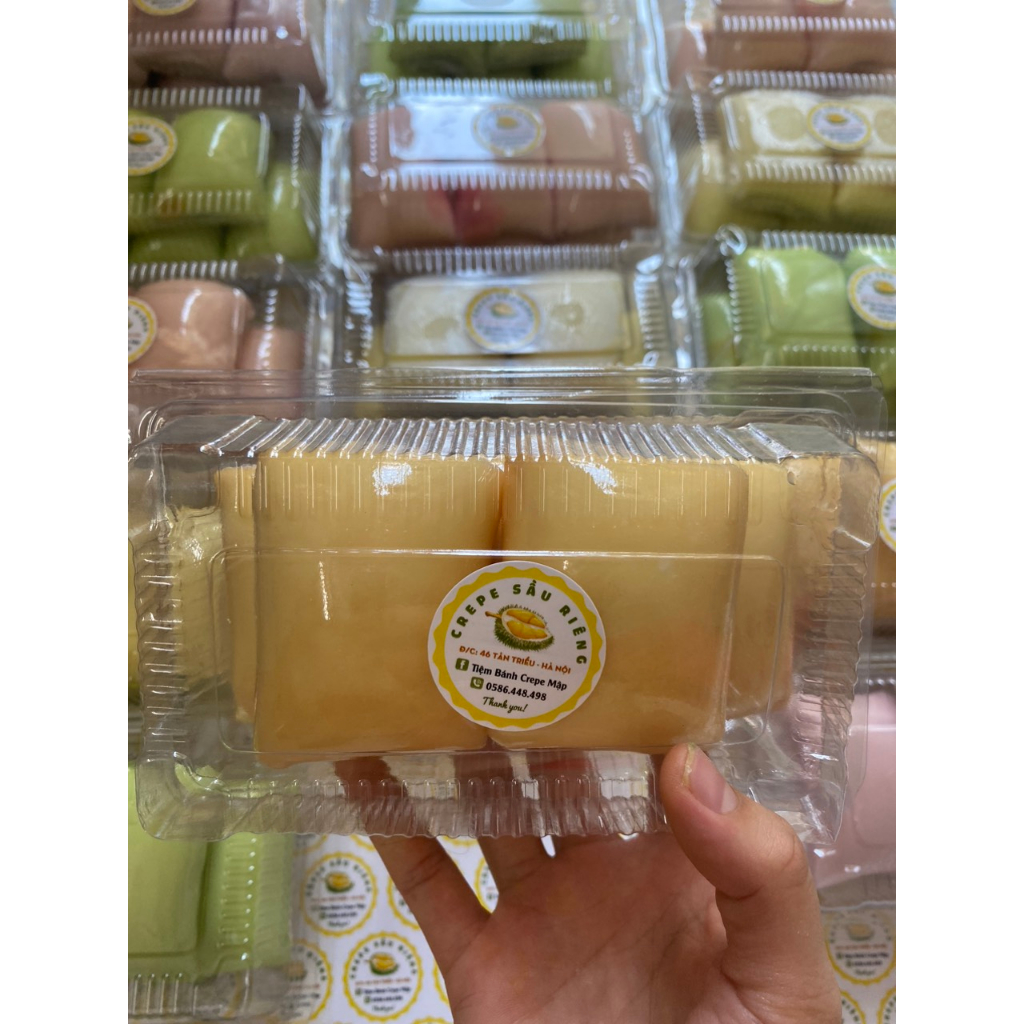 Bánh crepe cam - Bánh crep thơm ngon hộp 5 chiếc ( giao hỏa tốc HN ...