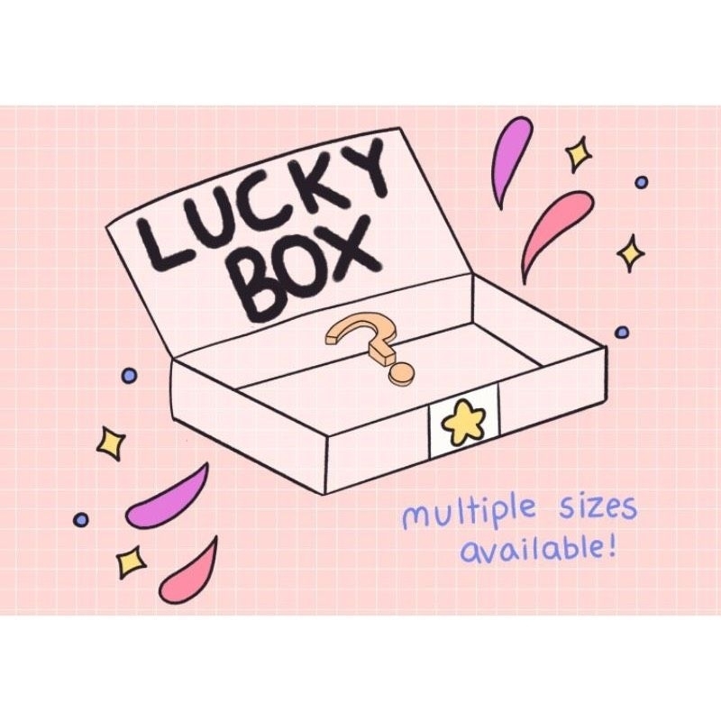 [Quini Shop] Lucky box test nhân phẩm họa cụ / văn phòng phẩm/ top ...