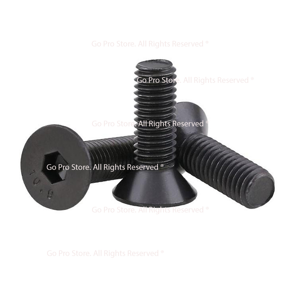 Set 10 Bulon (Ốc) Lục Giác Size M3 (3 Li) ĐẦU CÔN CHÌM THÉP ĐEN M113345 ...