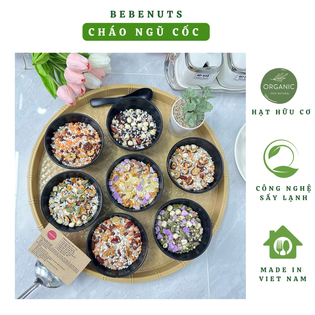Cháo ngũ cốc/cơm ngũ cốc 7 vị cho 7 ngày BEBENUTS - Sản xuất tại Việt ...
