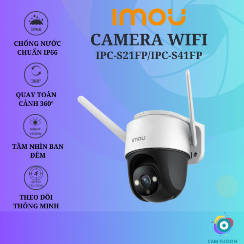 CAMERA WIFI | Imou | Cruiser SE (2MP/4MP) | IPC-S21FP | IPC-S41FP | Đèn ...