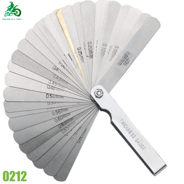 Bộ thước đo khe hở thước lá inox đo khe hở 32 lá 0.02-1mm | Shopee Việt Nam