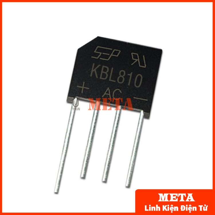 Diode Cầu Chỉnh Lưu Dẹt KBP210 KBP310 KBL410 KBU810 KBU1010 2A 3A 4A 8A 10A 1000V Dip 4 Chân Cắm ...