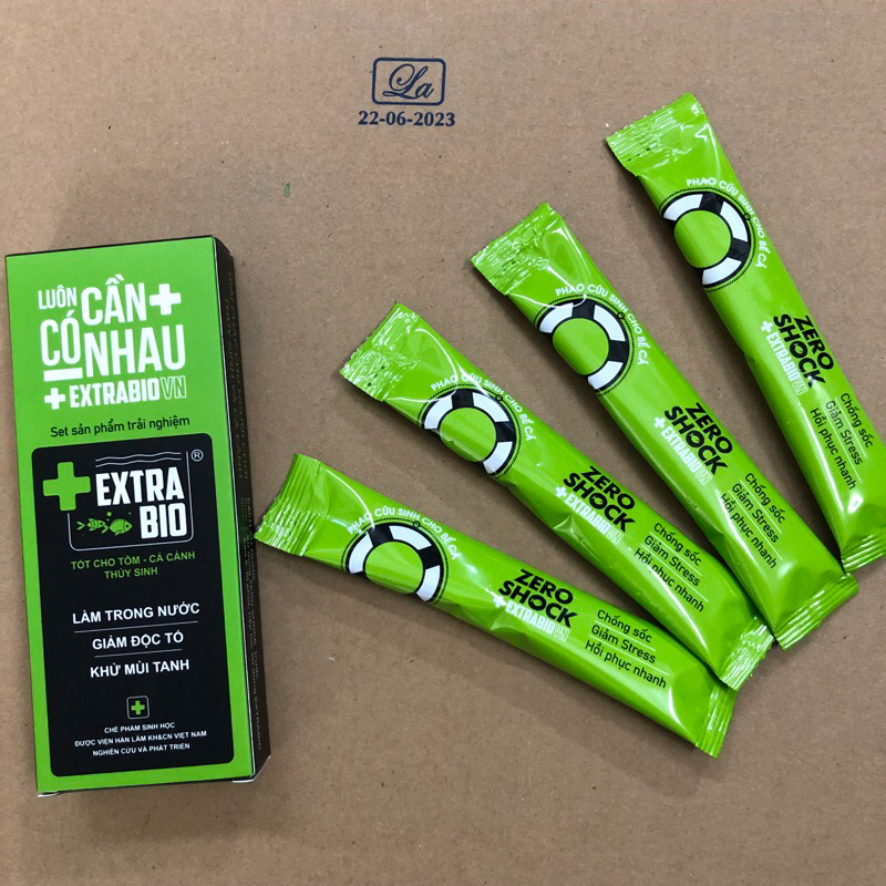 Vi sinh Extra Bio làm trong nước bể cá cảnh mẫu thử gói 10ml dùng cho 50 lít nước | Shopee Việt Nam