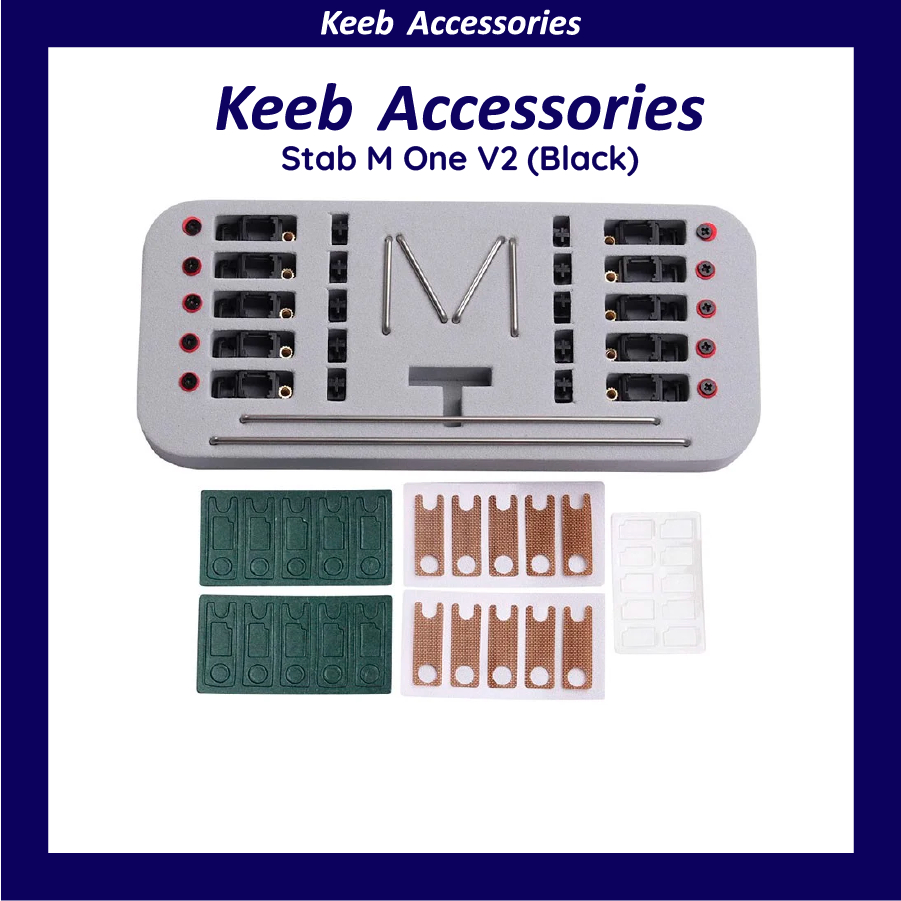 Stab M-One PCB Mount | Thanh Cân Bằng Cho Bàn Phím Cơ | Keeb ...