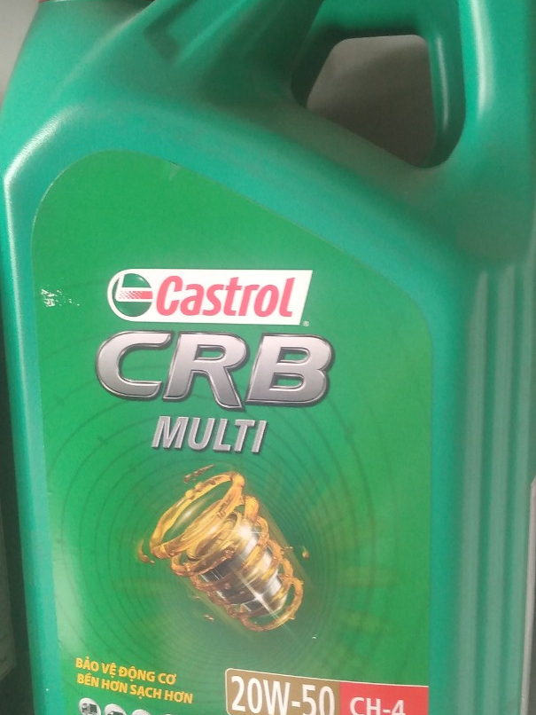 DẦU ĐÔNG CƠ CASTROL CRB MULTI CH- 4 20W50 5 lít | Shopee Việt Nam
