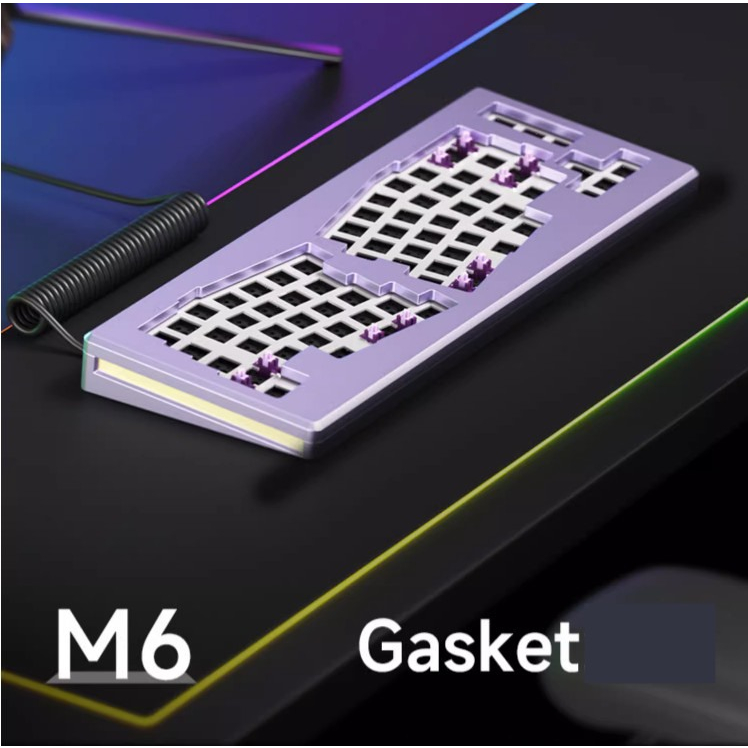 Kit bàn phím cơ MonsGeek M6 Alice - Full Nhôm – Mạch xuôi – LED RGB ...