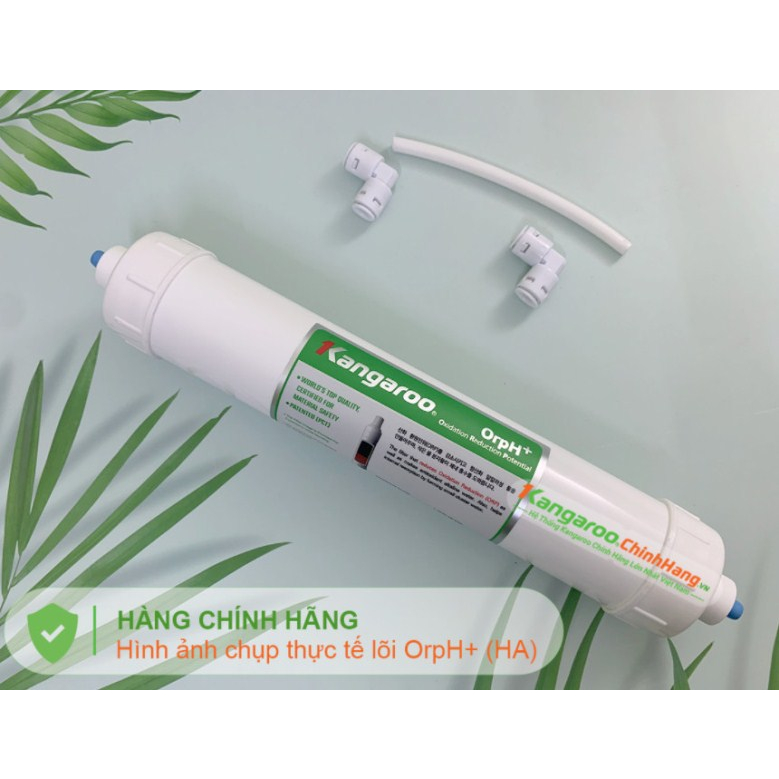 Lõi Lọc nước số 6 0rph+ tặng 2 cút đấu nhanh dùng cho máy lọc nước kangaroo Kg100Ha Kg100Hk ...