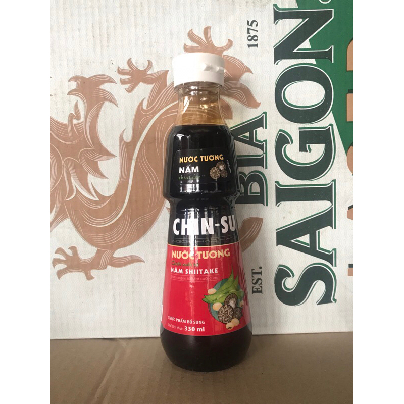 Nước tương Chinsu Nấm Shiitake chai 330ml | Shopee Việt Nam