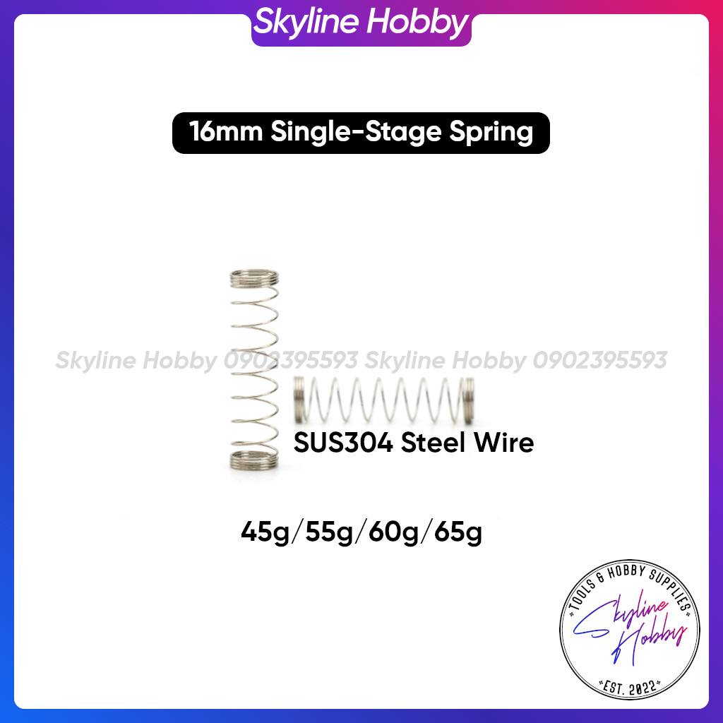 MX Switch Springs - Lò xo thay thế cho Switch bàn phím cơ - Single Stage (1 Tầng), Double Stage ...