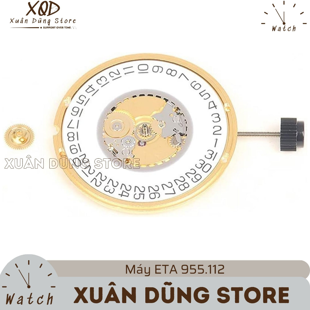 Máy ETA 955112 Nguyên bản Thuỵ Sĩ Phụ tùng Máy ETA 955112 Nguyên bản ...