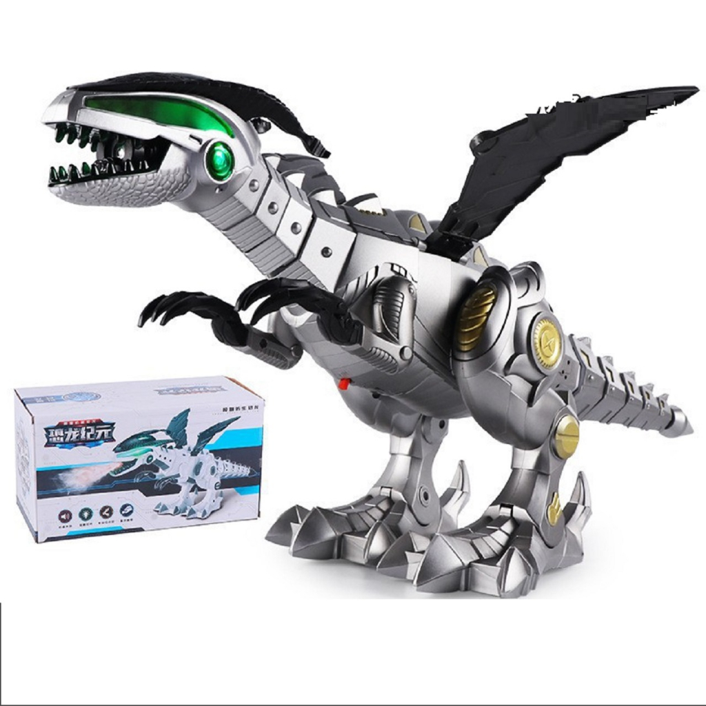 Khủng Long Robot Có Hiệu Ứng Phun Lửa Và Nước Kích Thước Lớn - Đồ Chơi ...