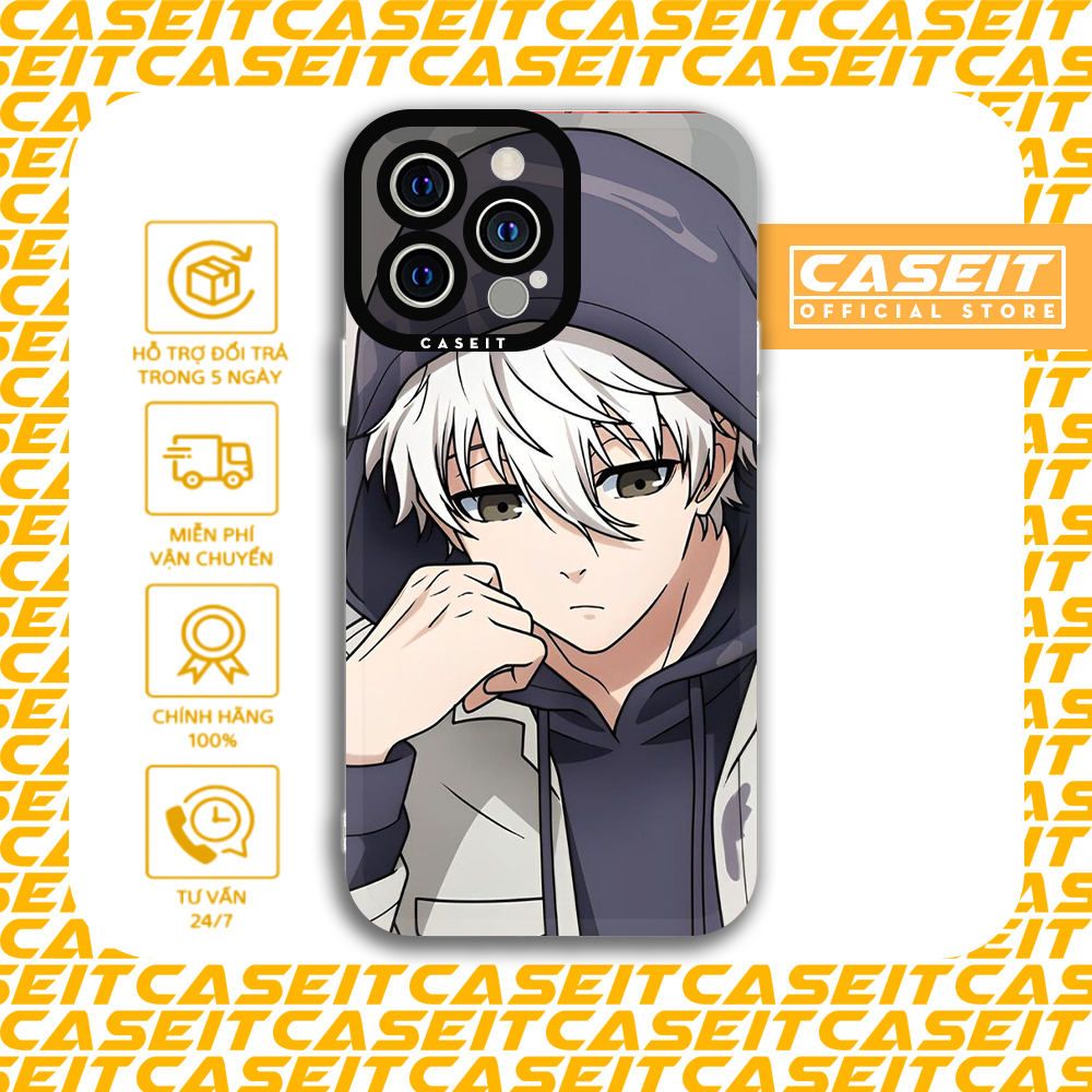 Ốp lưng iphone cạnh vuông Caseit Anime Blue Lock chibi Nagi aesthetic 8 ...