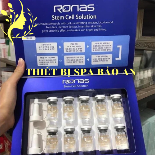 Tế Bào Gốc Ronas Stem Cell Ampoule, Serum Ronas trắng da,tinh chất ...