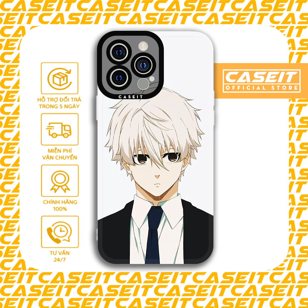 Ốp lưng iphone cạnh vuông Caseit Anime Blue Lock Nagi Collage aesthetic ...