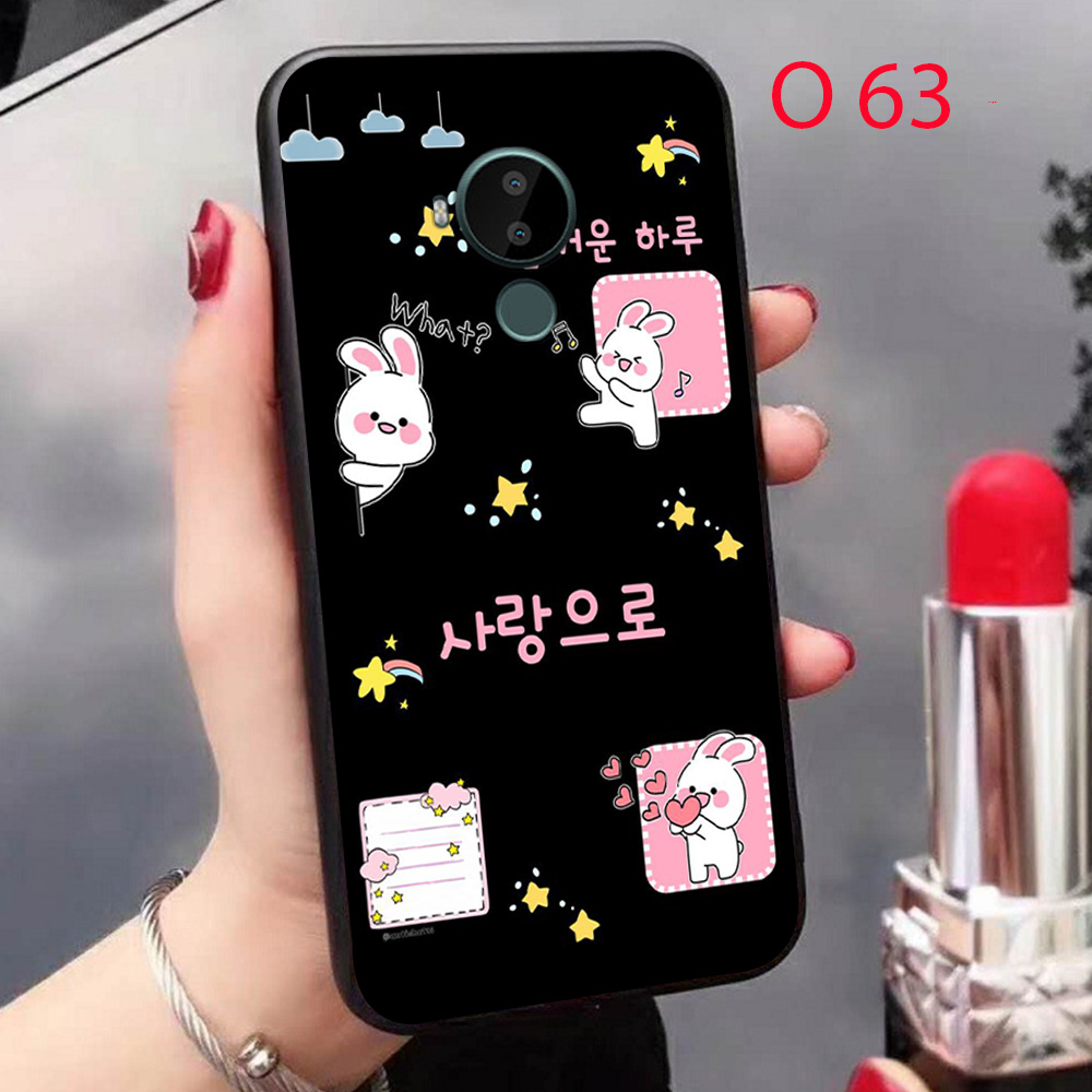 Ốp lưng nokia c20 / nokia c30 in hình kẻ ô các con vật cute dễ thương ...