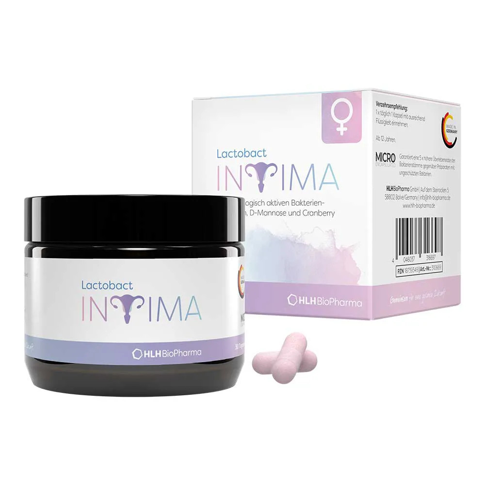 [Chính Hãng] Viên uống men vi sinh phụ nữ Lactobact Intima cân bằng vi ...