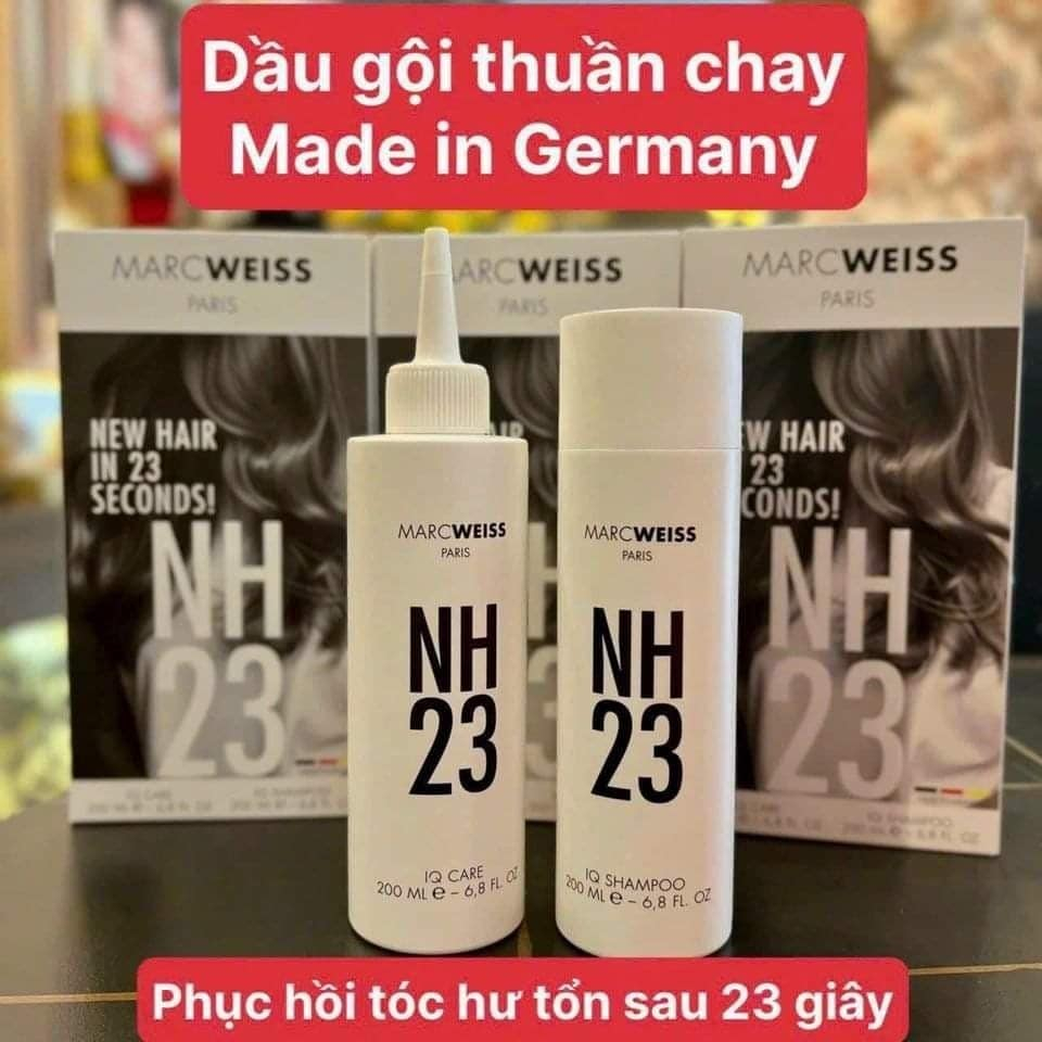 [Chính Hãng] Dầu gội và nước phục hồi dưỡng tóc Marc Weiss Paris NH23 ...