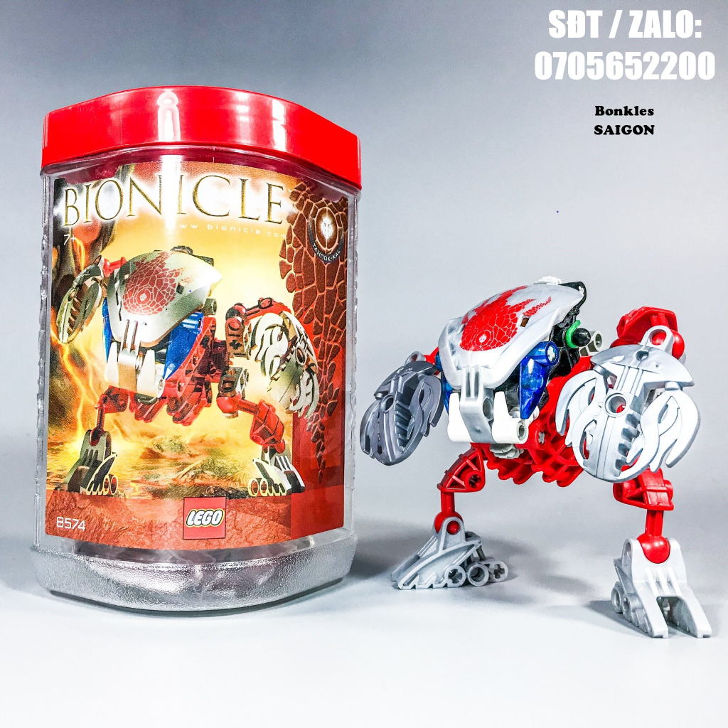 Đồ Chơi Mô Hình Vintage lắp ráp LEGO Bionicle Bohrok-Kal 8574 Tahnok ...