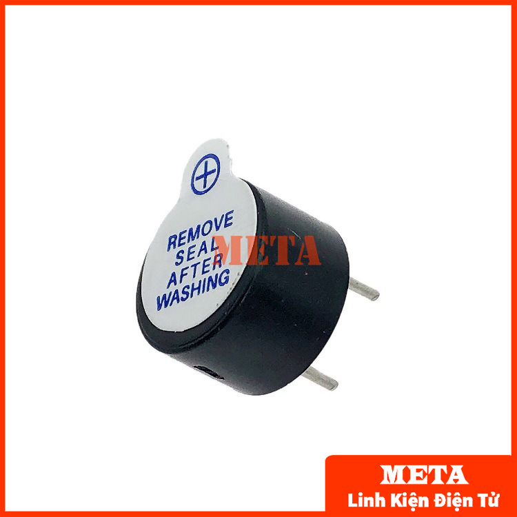 Còi Chíp, Còi Báo 3v 5v 12v, Buzzer Còi Xung kích thước 12*9,5mm ...