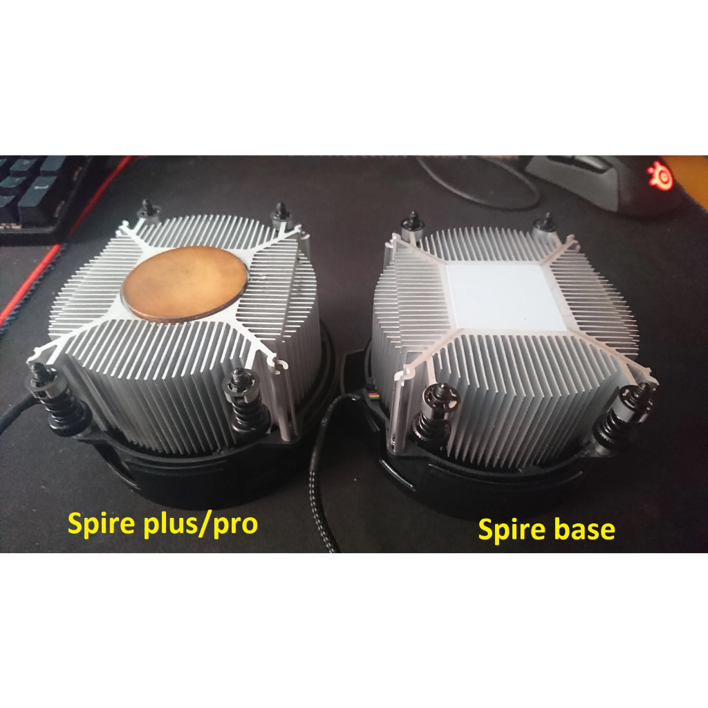 Quạt tản nhiệt CPU AMD Wraith Spire RGB tháo máy. Fan tản nhiệt CPU ...