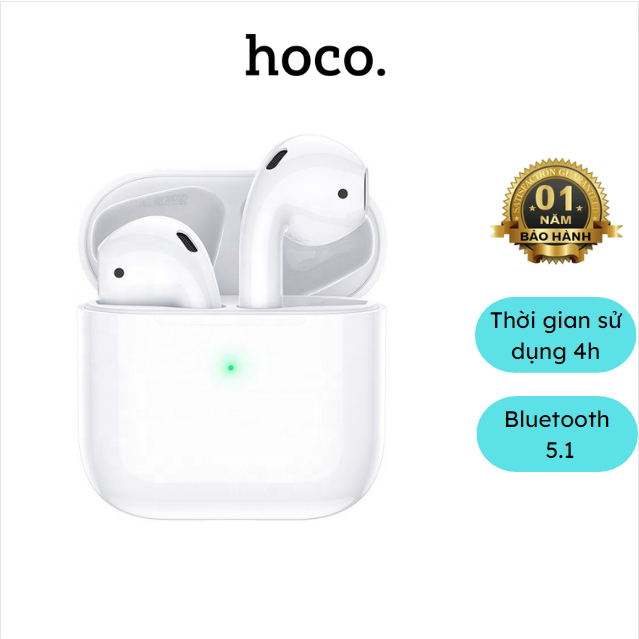 Tai Nghe Bluetooth Hoco Ew03 Nghe Nhạc 4h Bảo Hành Chính Hãng 12 Tháng | Shopee Việt Nam