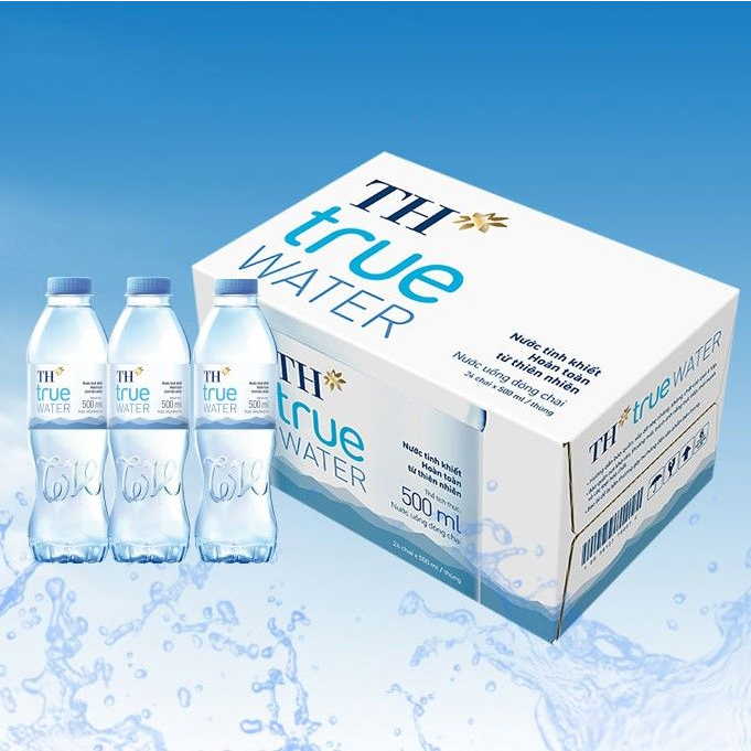 Nước tinh khiết TH true WATER 500 ml (1 chai) | Shopee Việt Nam