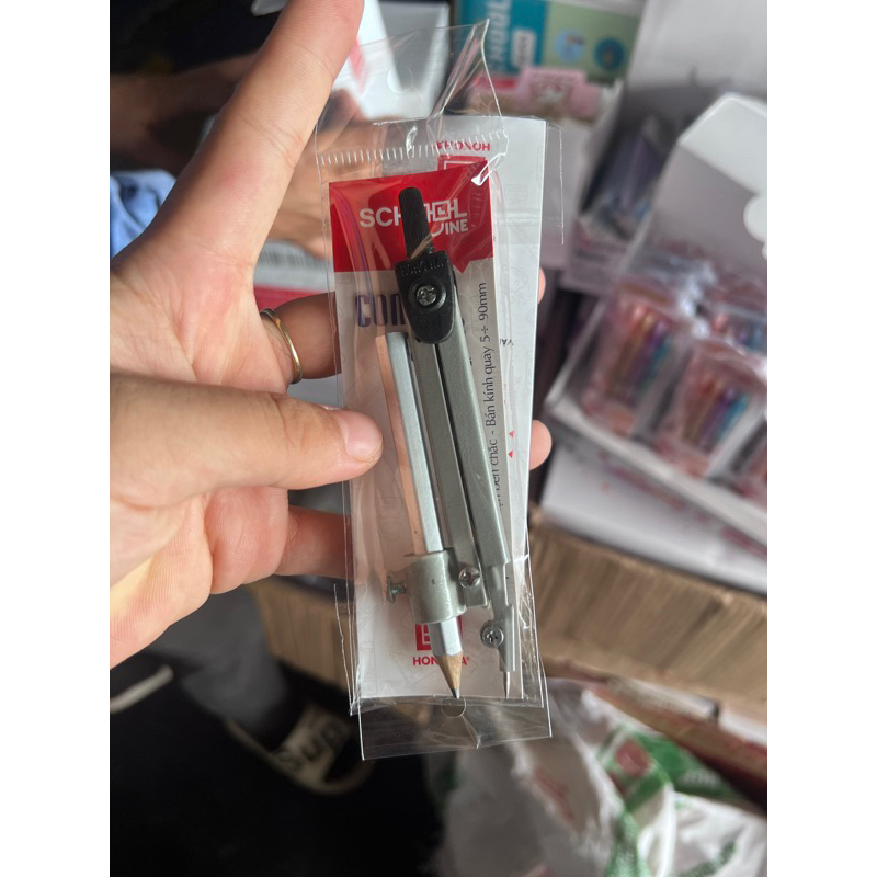 Set compa kèm bút chì Hồng Hà | Shopee Việt Nam
