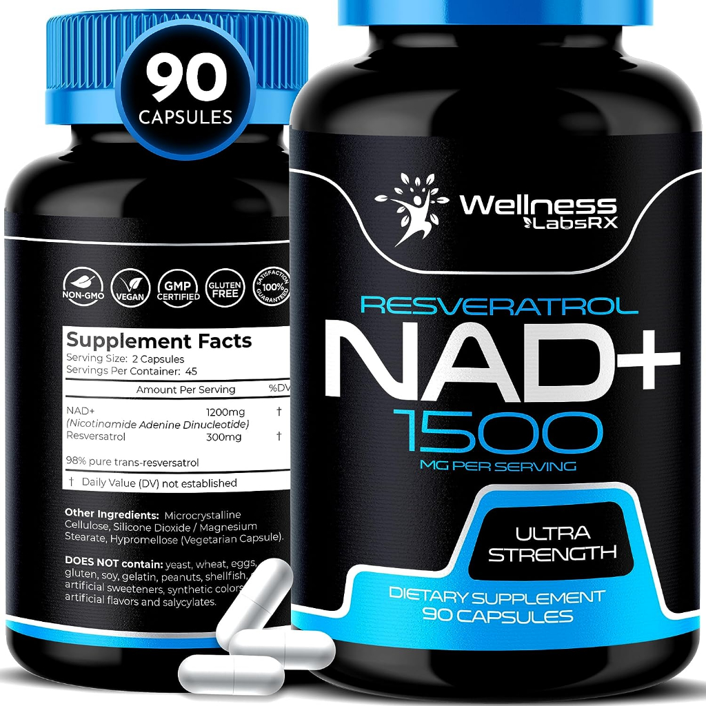 NAD Plus 1500mg - 90 Viên - Chống Lão Hóa - Sửa Chữa Tế Bào ...