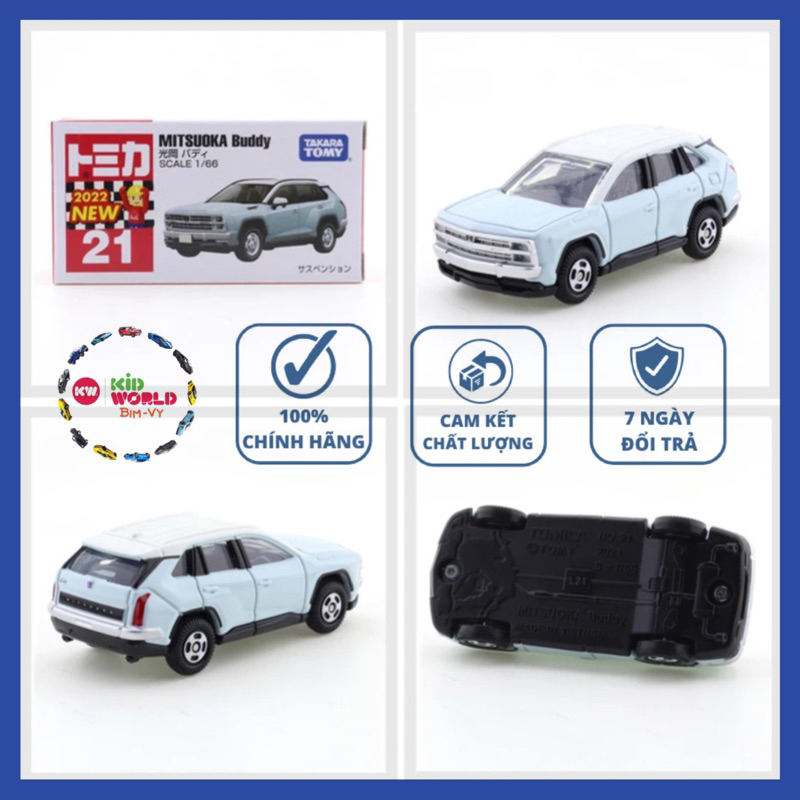 Xe mô hình Tomica Box Mitsuoka Buddy. No.21. Tỷ lệ 1:66. | Shopee Việt Nam