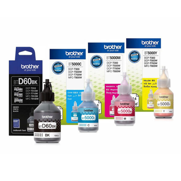 Combo 4 hộp mực in phun màu dùng cho máy in Brother T320, T520W, T720W ...