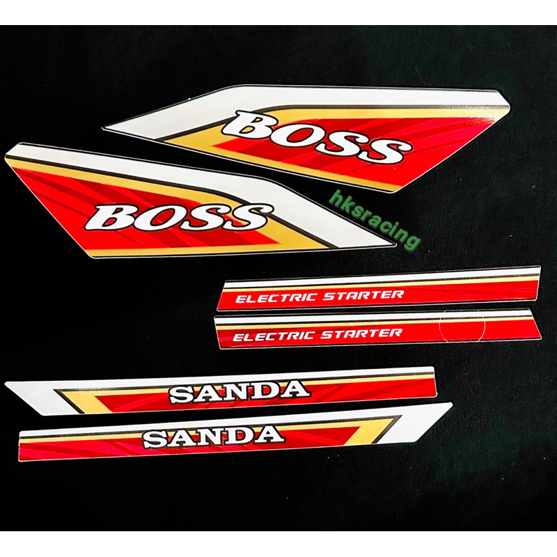 HKS - TRỌN BỘ TEM DÁN XE BOSS SANDA 2 MÀU NHƯ HÌNH | Shopee Việt Nam