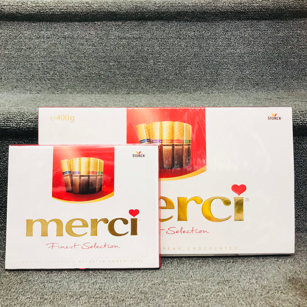 Socola Merci Thanh 400g, 250g Đức [hàng Đức, date mới] | Shopee Việt Nam