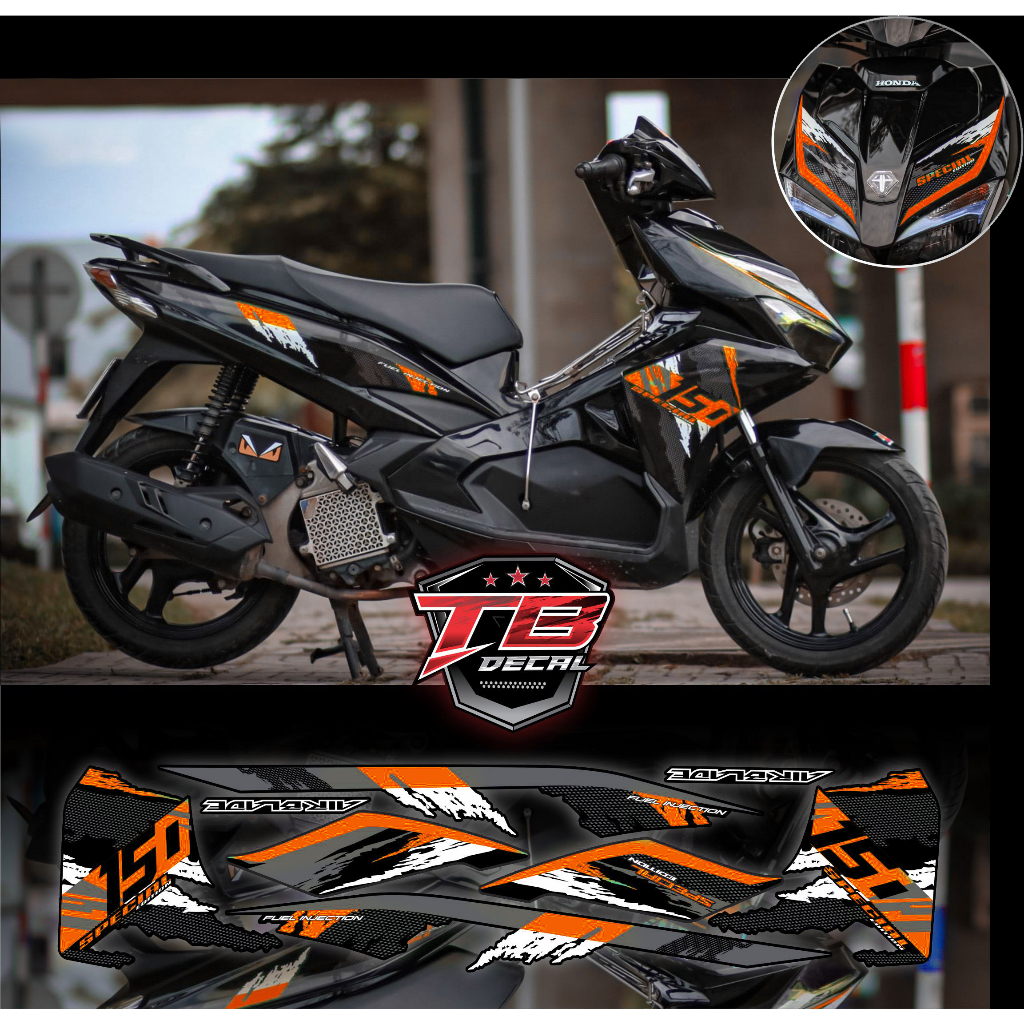 Tem AB 2016 ( Air Blade ) Đen phối đủ màu | Shopee Việt Nam