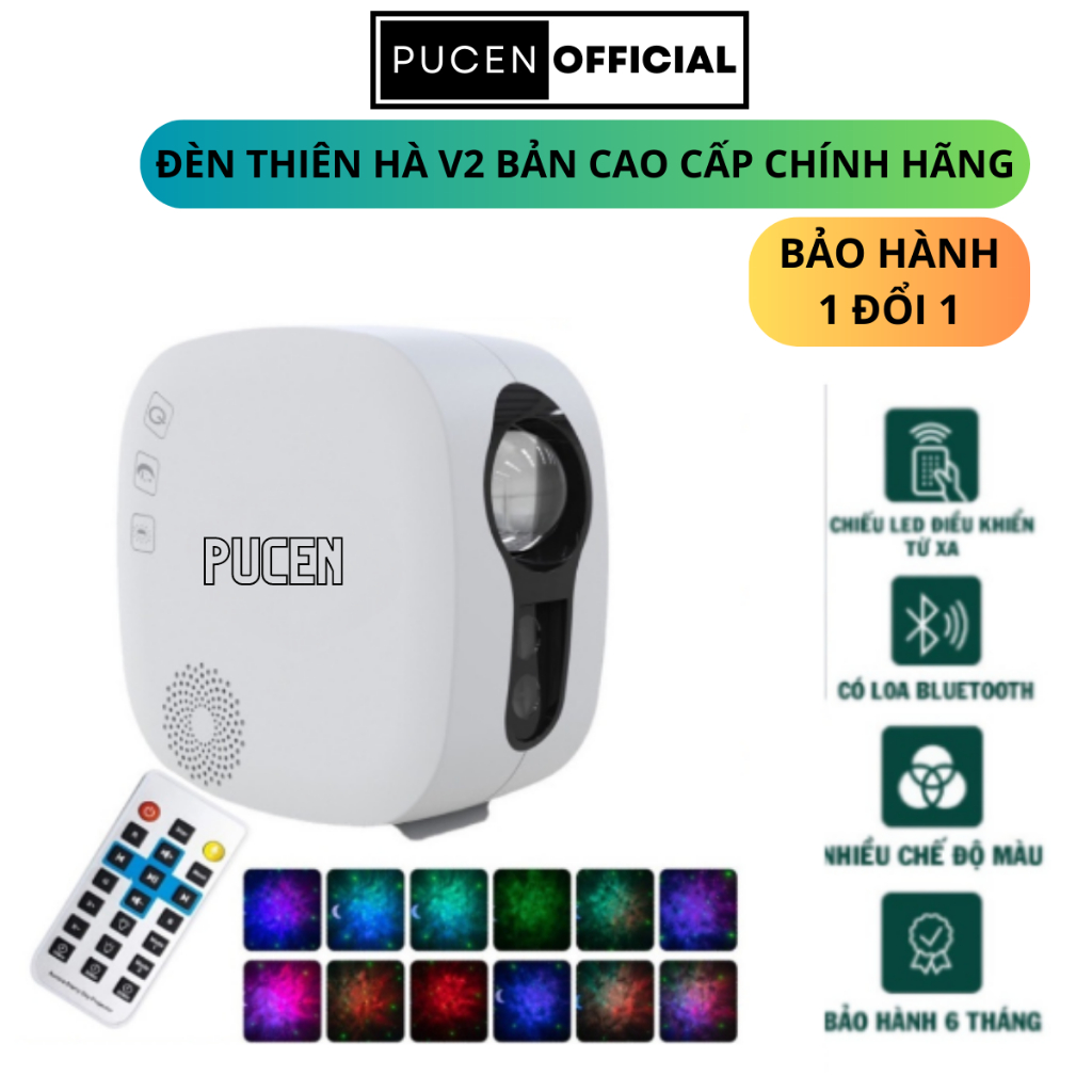 Đèn thiên hà v2 Loa bluetooth thế hệ mới, Chiếu bầu trời sao dùng để ...
