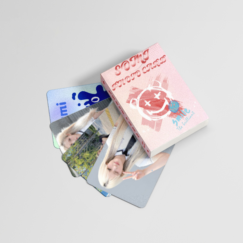 Lomo card Somi Hologram Jeon Somi Thẻ bo góc Album Thần Tượng Kpop ...