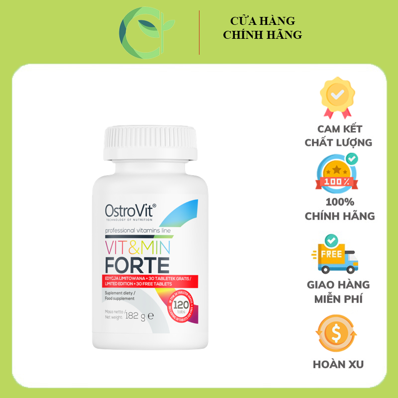 Viên Uống Ostrovit Vit&Min Forte - Bổ Sung Multi Vitamin Tổng Hợp Cần ...