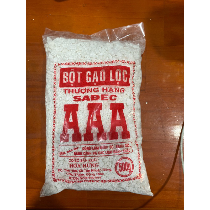 Bột gạo lọc AAA sa đéc 500g | Shopee Việt Nam