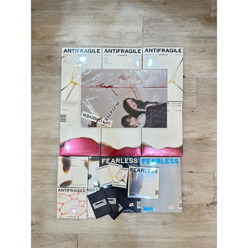 BỘ ẢNH LESSERAFIM ALBUM TỔNG HỢP KPOP GOODS | Shopee Việt Nam