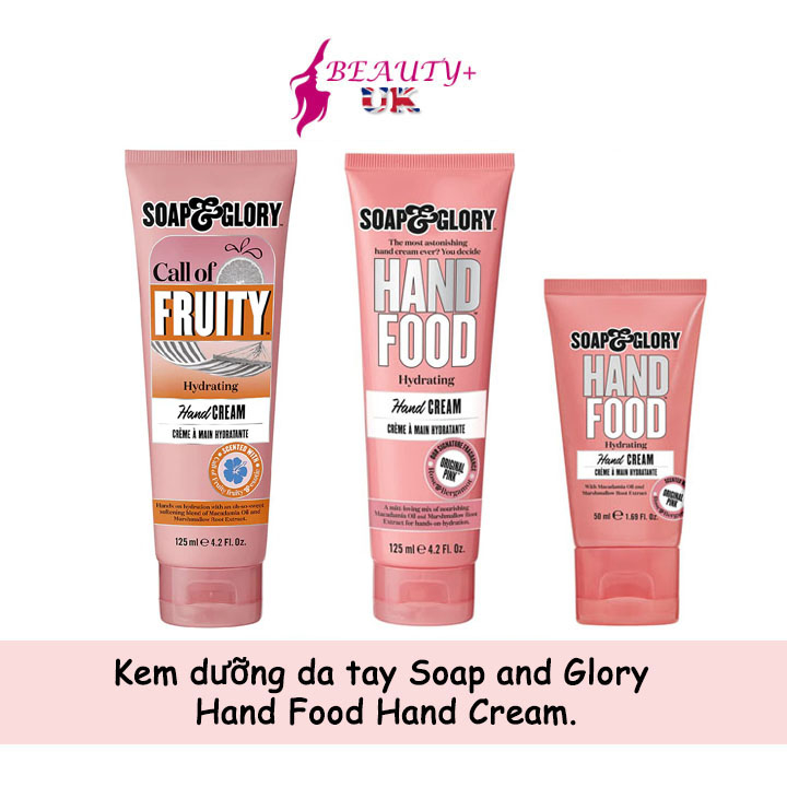 Kem dưỡng da tay Soap and Glory Hand Food Hand Cream 50ml–125ml mềm mịn ...