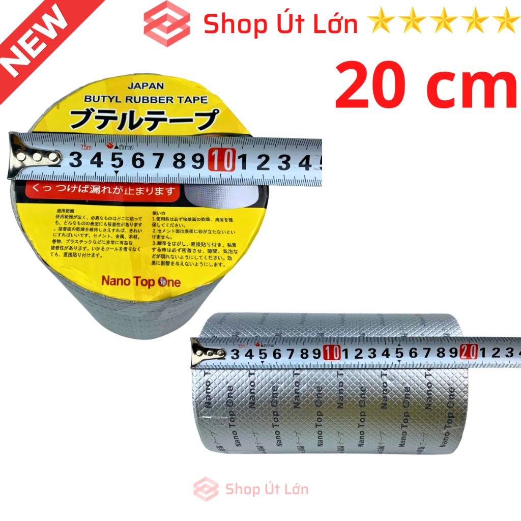Băng keo chống thấm Nano Top One NHẬT BẢN - Băng Dính Chống Thấm Nước ...