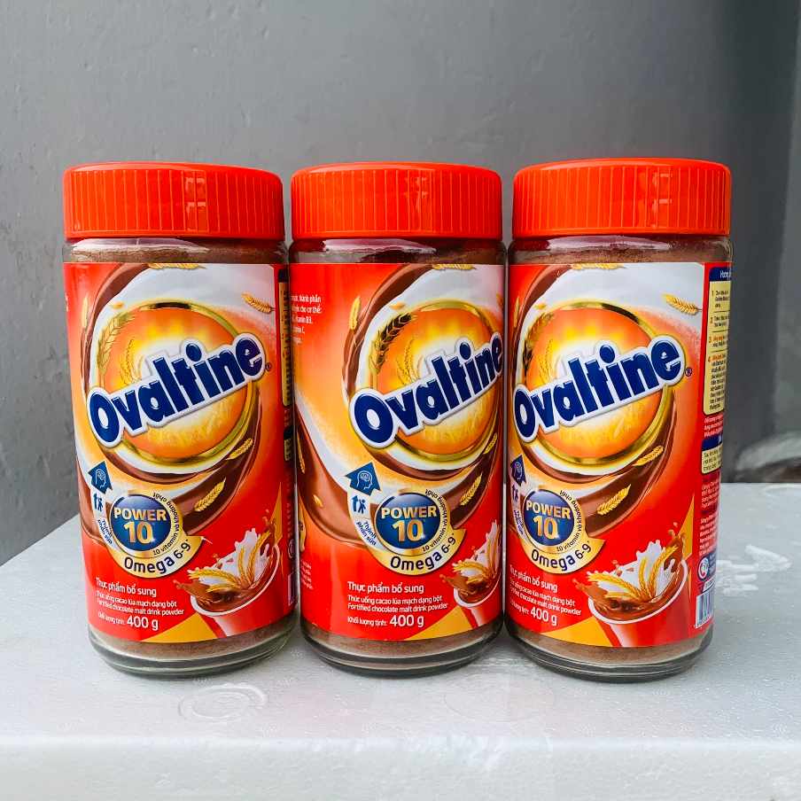 SỮA BỘT OVALTINE 400G hũ thuỷ tinh date 11/2024 | Shopee Việt Nam