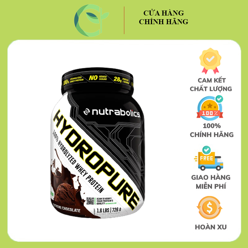 Sữa Tăng Cơ 100% Hydrolyzed Whey Protein Cao Cấp Nutrabolics HYDROPURE ...